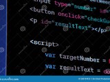 Java Script Source Code Stock Image Image Of Information 280704925
