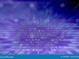Javascript Code Computer Programming Source Code Radial Blurred