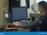 Coding Html And Css In Ide Macro Web Development Software Source