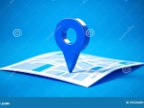 Map Pointer With A Map Of Continent Map Pointer With A Pointer Map