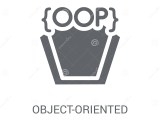 Object Oriented Programming Icon Trendy Object Oriented Program Stock