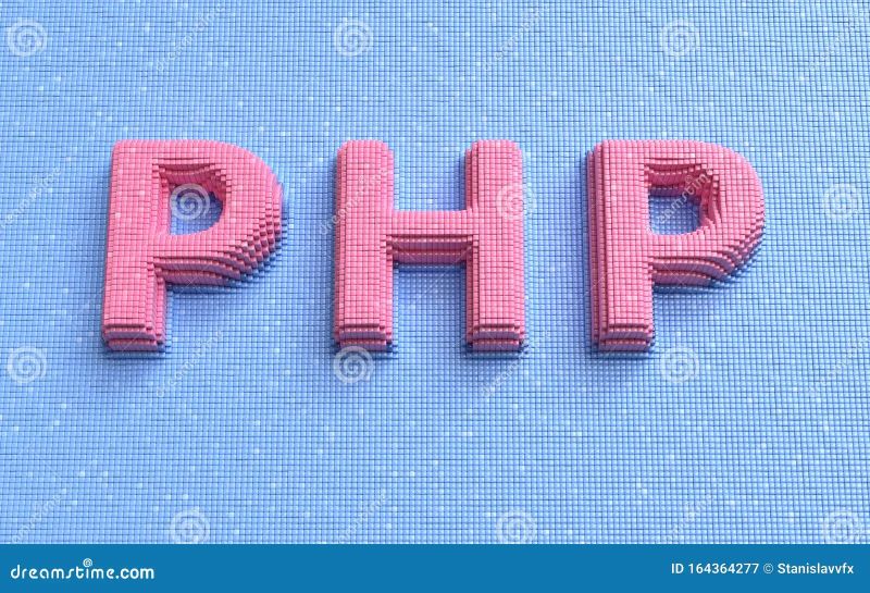 Php Programming Language Web Development Coding Concept Stock Photo - Dark Wallpapers - Stunning Desktop Collection