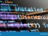 Programmer Working On Computer Code Developer Of Software Applications