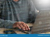 Programmers Work With Computer Code On A Virtual Interface Digital