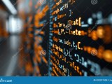 Programming Code Background Stock Image Image Of Developer Coding