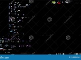 Programming Console With Dark Background Coding Vector Illustration