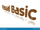 Programming Term Visual Basic Programming Language 3d Image Stock