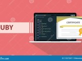 Ruby Programming Language Paper Certification With Laptop And Real Code