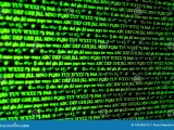 Screen With Software Developer Code Stock Photo Image Of Hacker