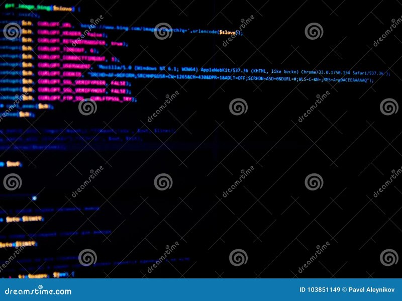 Screen Software Developer Code Stock Photo 755423446 Shutterstock - Best Ocean Patterns in Mobile