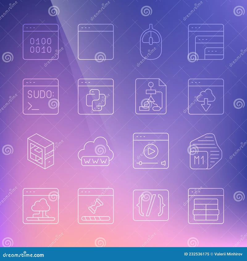 Set Cloud Technology Data Transfer Computer Mouse Programming - Light Photos - Beautiful Ultra HD Collection