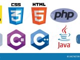 Set Of 10 Programming Language Logo Vector Icons Css Html Javascript