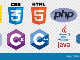 Set Of 10 Programming Language Logo Vector Icons Css Html Javascript