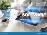 Software Development Data Digital Programs System Technology Concept