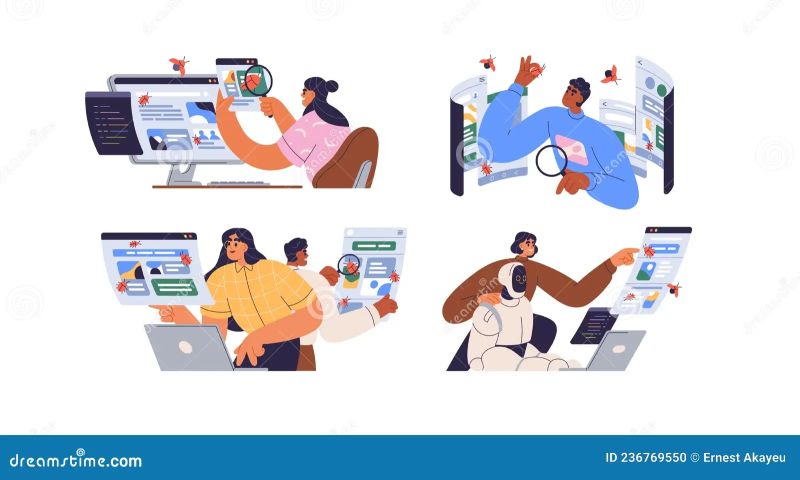 Software Tester Finding Bugs Searching Errors Qa Reporting Testing - Download Artistic Space Art | Full HD