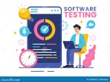 Software Testing Vector Illustration Featuring Application Engineering