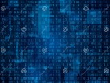 Technology Abstract Background Binary Code Encryption And Coding Data