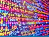 Technology Horizontal Background Abstract Source Code Background