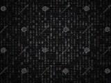 Vector Binary Code Dark Background Big Data And Programming Hacking