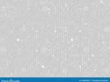 Vector Binary Code Gray Seamless Background Big Data And Programming
