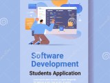 Web Developer Creating Program Code Development Of Software And