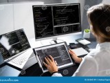 Web Developer Programming Software Code Stock Image Image Of Code