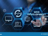 Web Development Coding Programming Internet Technology Business Concept