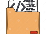 Web Development Folder Code And Programming Creation Digital Software