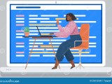 Web Development Programming Languages Programmer Cartoon Character