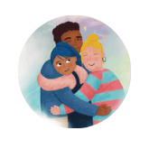 TICKLED MOON | Creating a Cuddle! | Personalised Children's Books