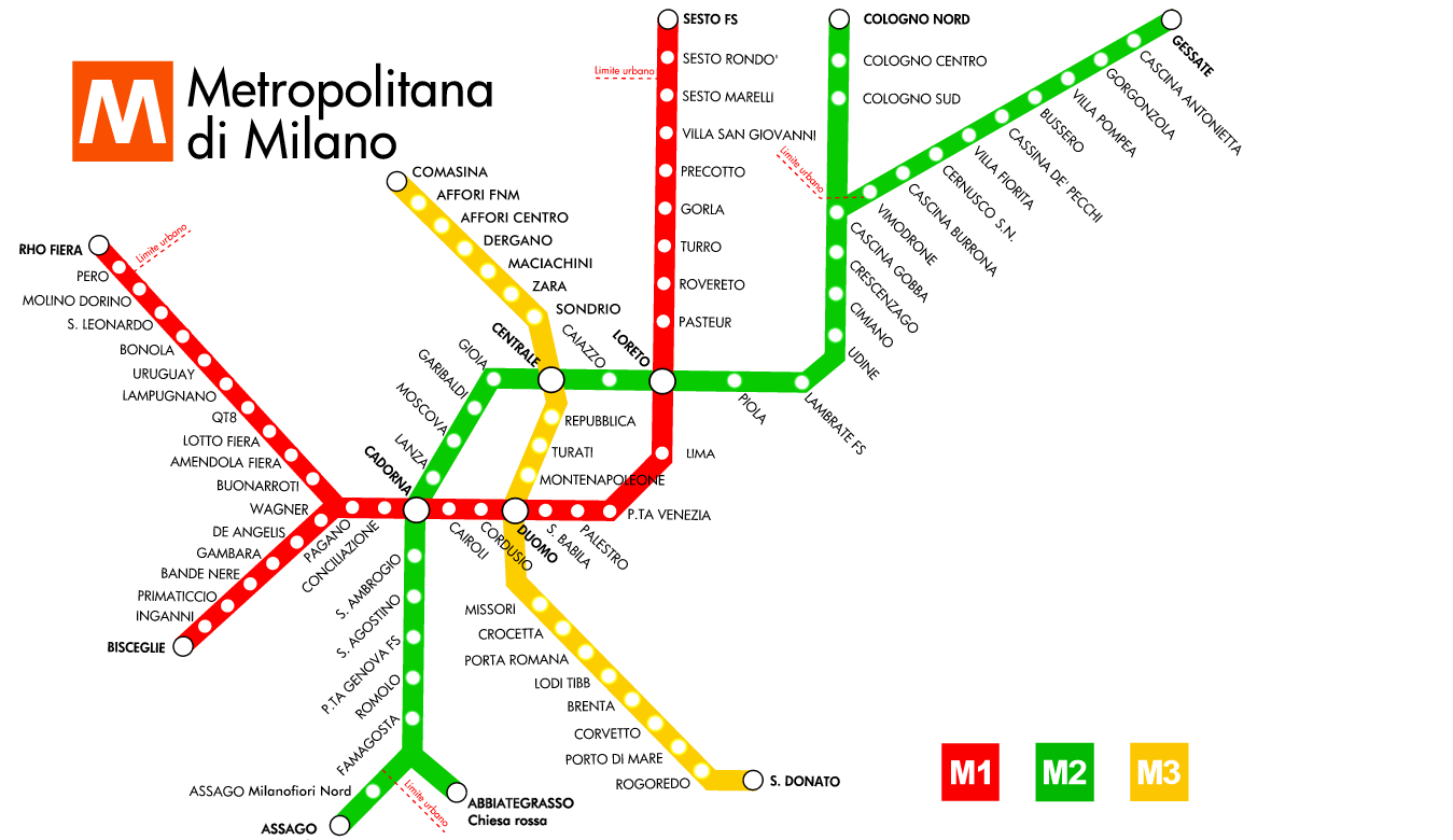Plano del Metro de Milán / Milan subway #infografia #infographic #maps ...