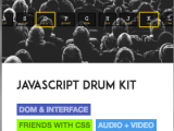 Js30 Day01 Javascript Drum Kit Bulbcat David 前端工程師之路 學習技術分享 Bulbcat