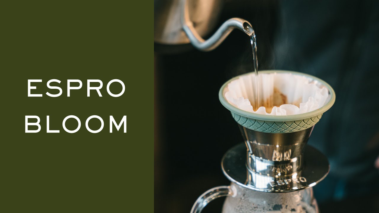 How To Brew Coffee With ESPRO Bloom Pour Over Coffee Brewer ...