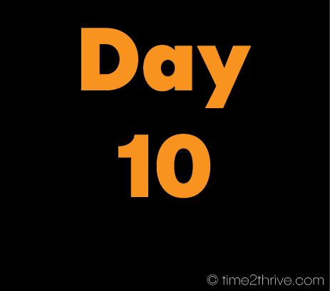 10 Days, 10 Ways to Lower Carbs, Day 10 – Time2Thrive