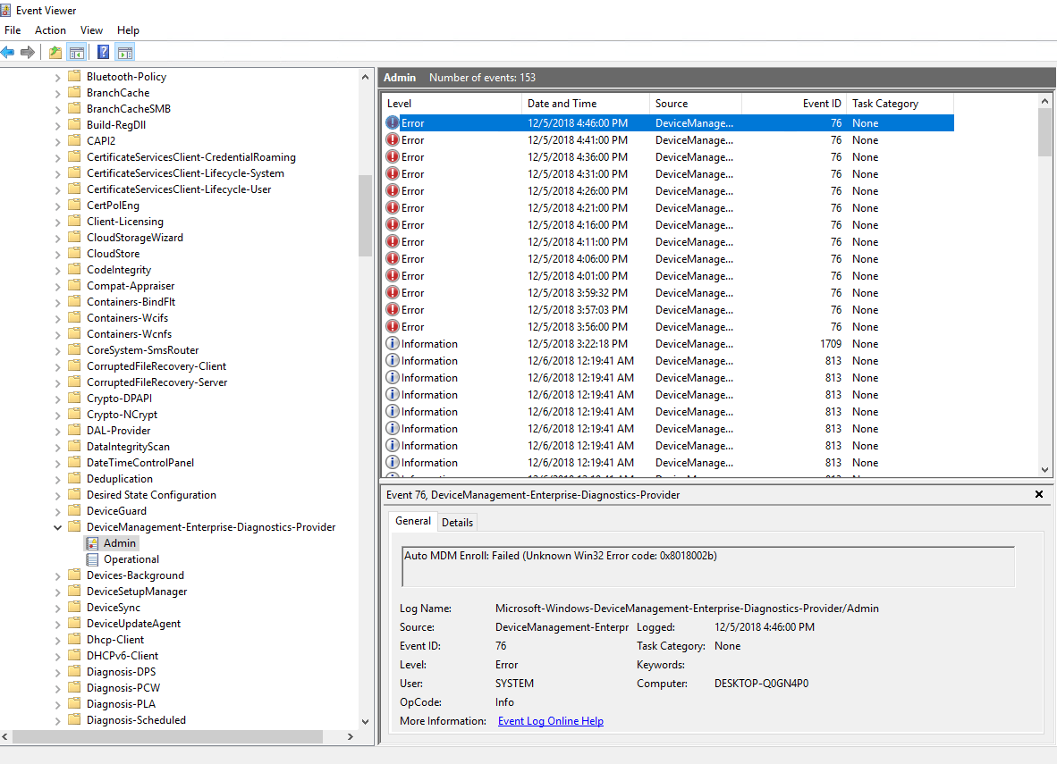MDM join an already Azure AD joined Windows 10 PCs to Intune with a ...