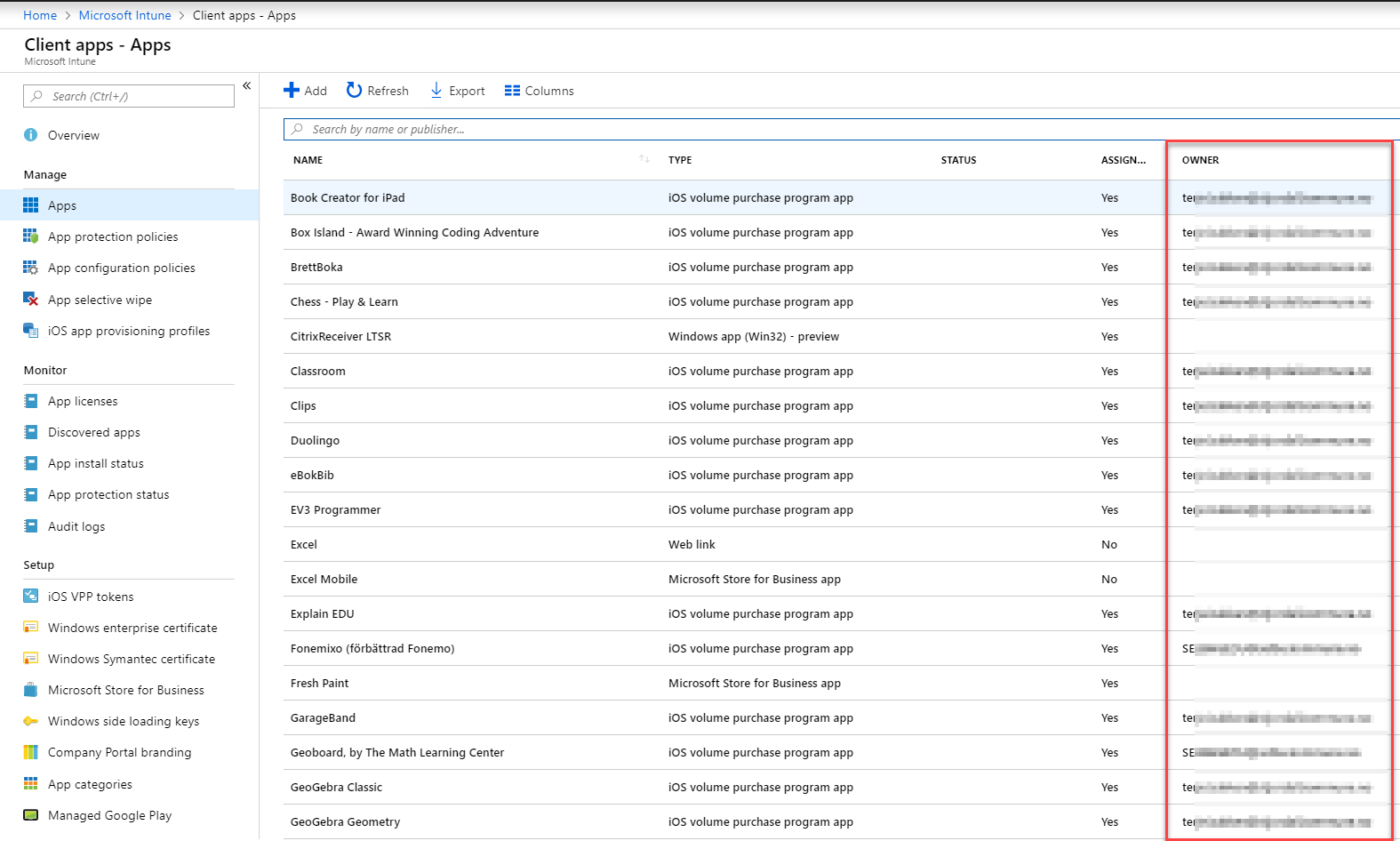Intune – Show VPP account information directly from the Client Apps ...
