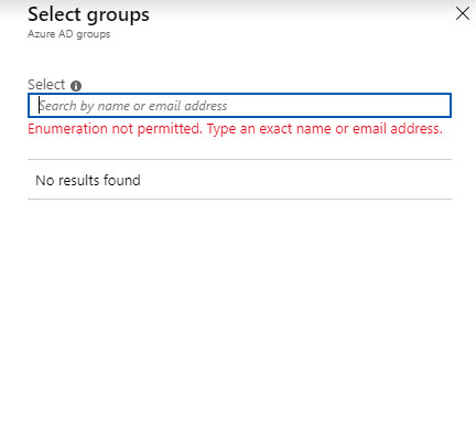 Intune assignment issue – Enumeration not permitted. Type an exact name ...