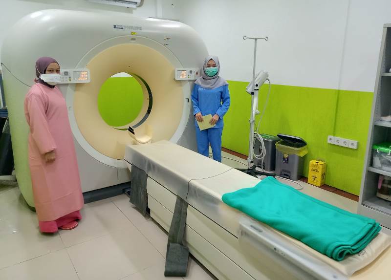 Pindai Cedera dan Kelainan Organ Tubuh, RSUD Bontang Miliki CT Scan ...