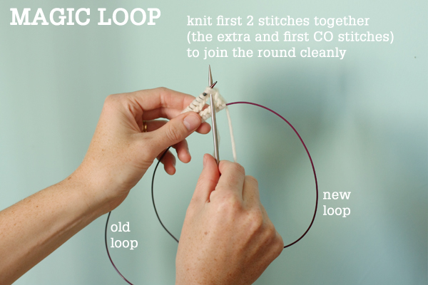 Magic Loop Technique – how to knit in the round using a single long ...