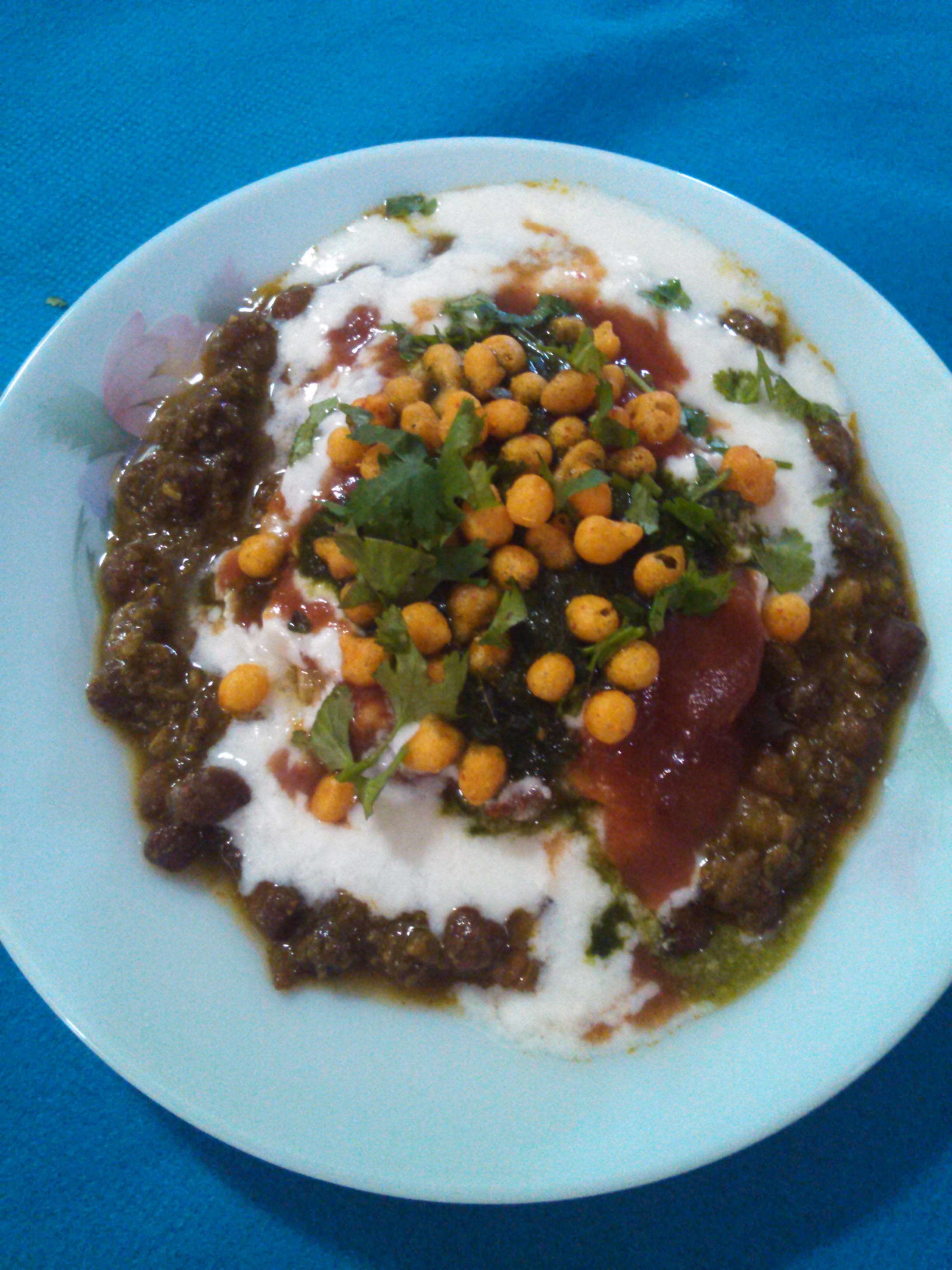 CHICKPEA ALMOND TIKKI CHAT|SIMPLE CHOLE TIKKI CHAT | tinditirtha