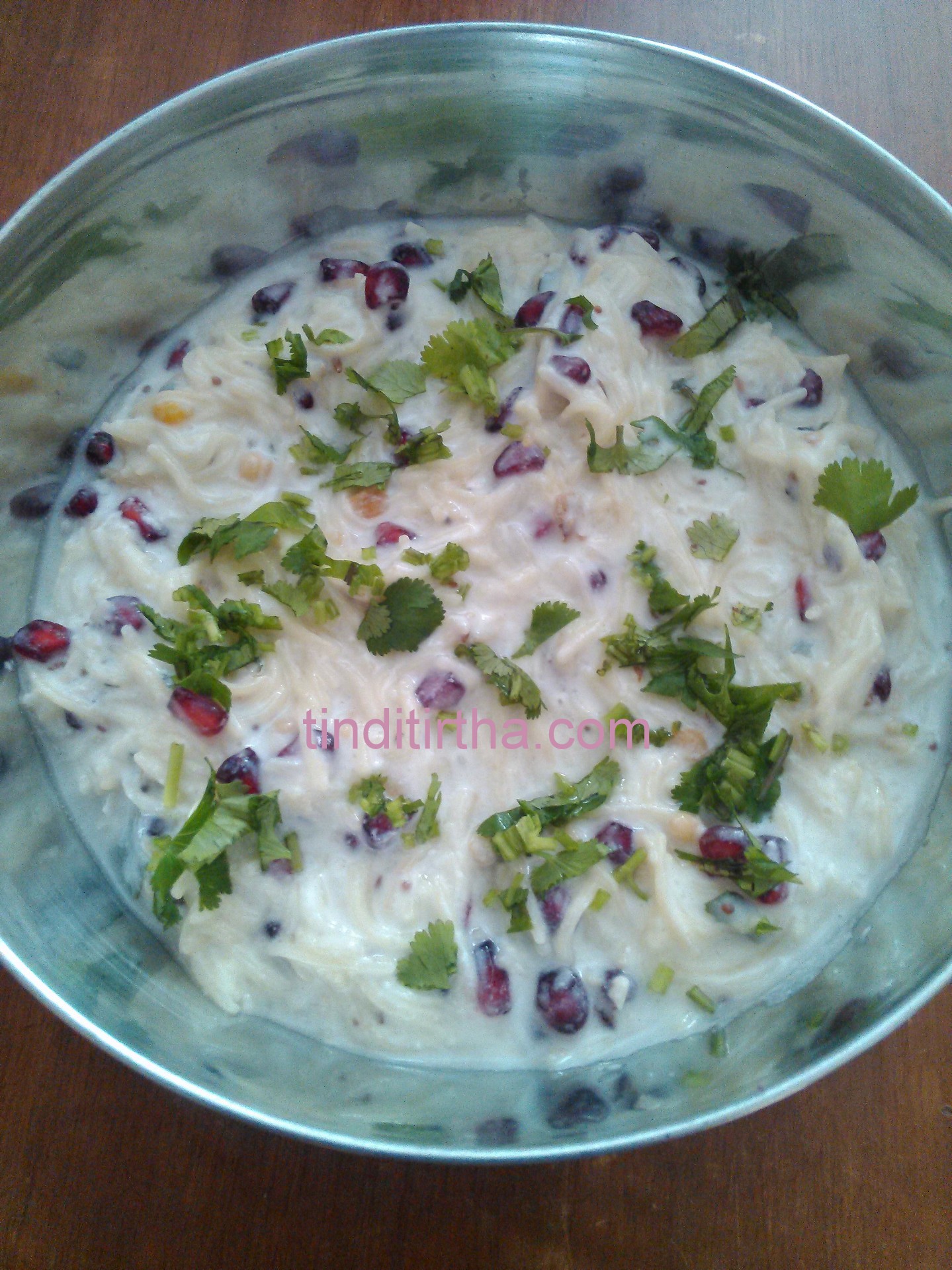 CURD VERMICELLI| SEMIYA CURD BATH| MOSARU SHYAVIGE| tinditirtha