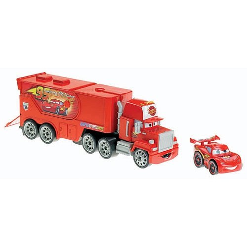 Disney / Pixar CARS 2 Movie Imaginext Exclusive Mack Hauler Lightning ...