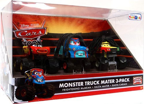 - -Disney / Pixar CARS TOON Exclusive Oversized Die Cast Car 3Pack ...