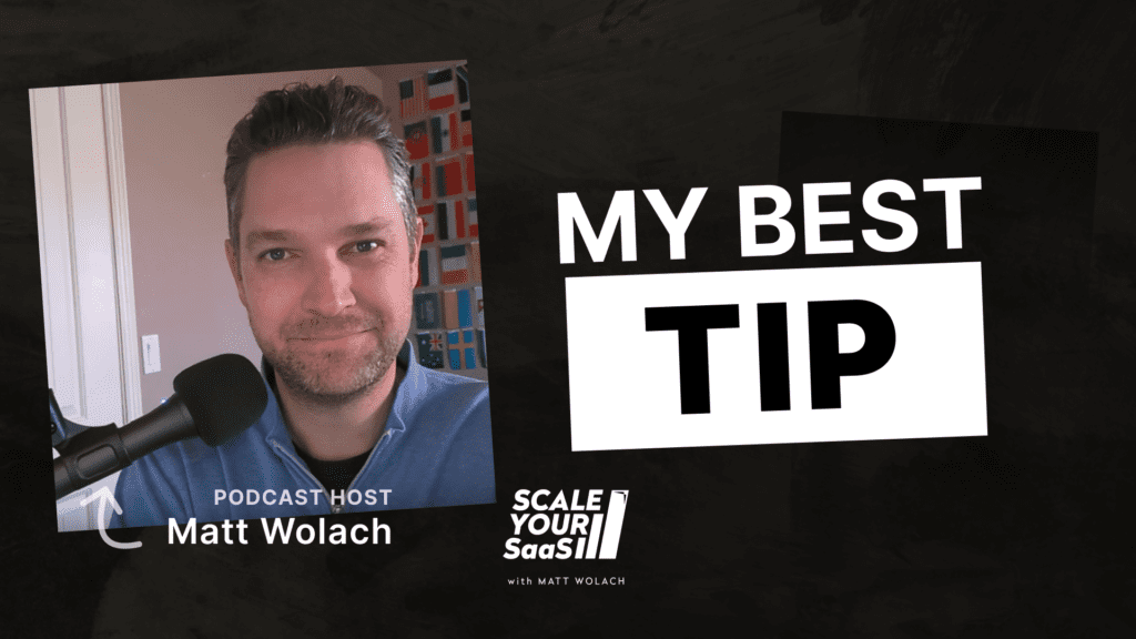 The Best Saas Sales Tip Twisting The Knife With Matt Wolach