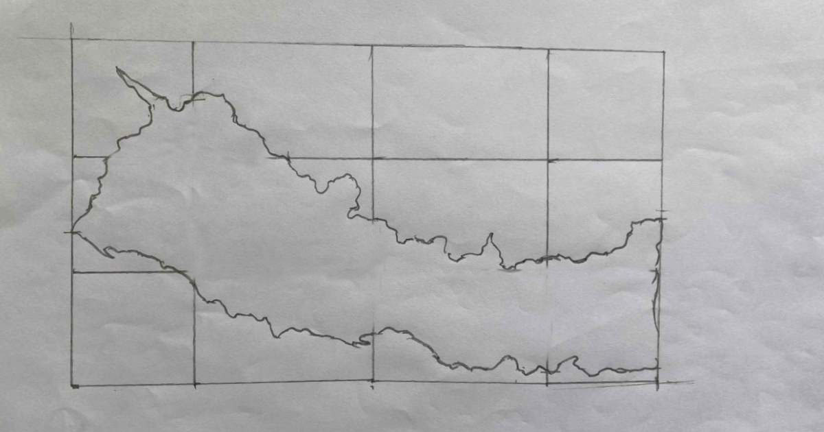 5 Easy Steps to Draw a Compelling Map of Nepal for exams • Tips Nepal