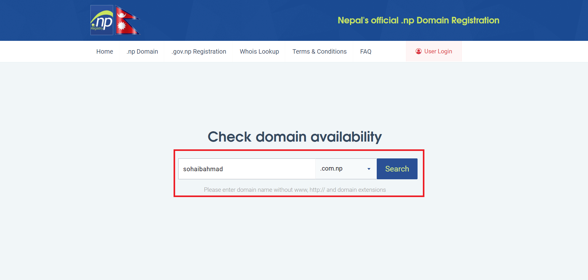 Domain Registration: How to register .com.np domain • Tips Nepal