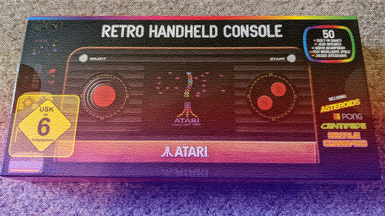 Atari 2600 Retro Handheld Console (Blaze) review – Tired Old Hack