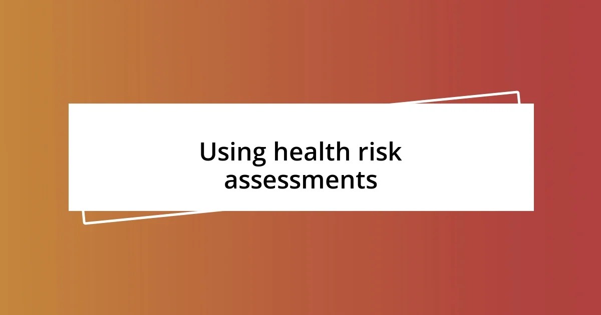 How I Educate Myself on Health Risks / titbits.ca