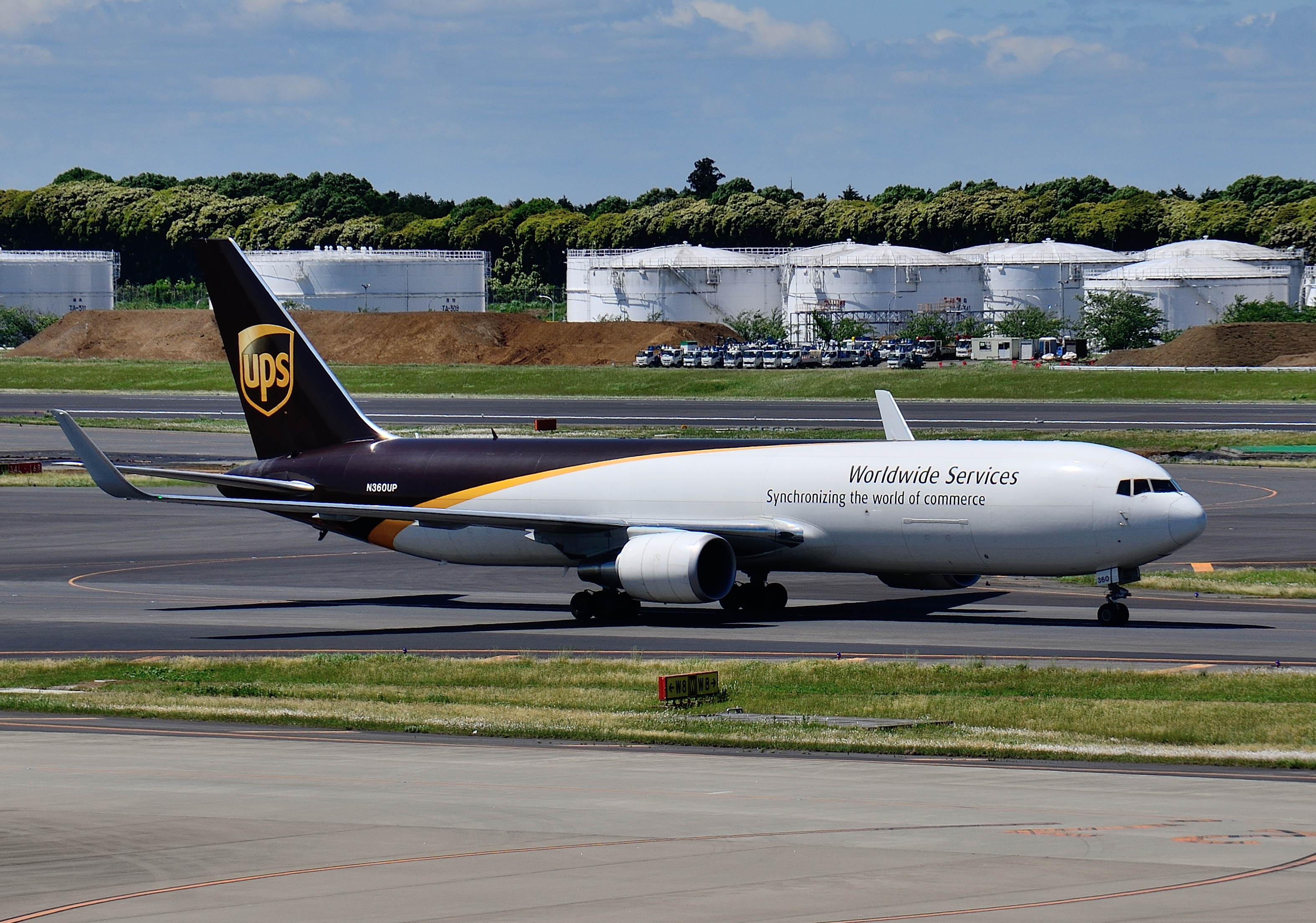 UPS航空 – UPS Airlines [5X/UPS] Boeing 767-300 (N360UP) – 飛行機大好き！