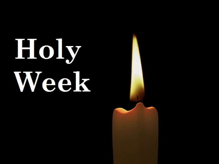 Holy Week is a Time To Choose If You Believe In Jesus